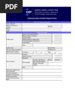 Incident Severity Response Matrix | PDF | Security | Computer Security