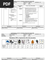 SOP For Breakdown Maintenance - 1 | PDF | Electrician | Personal ...