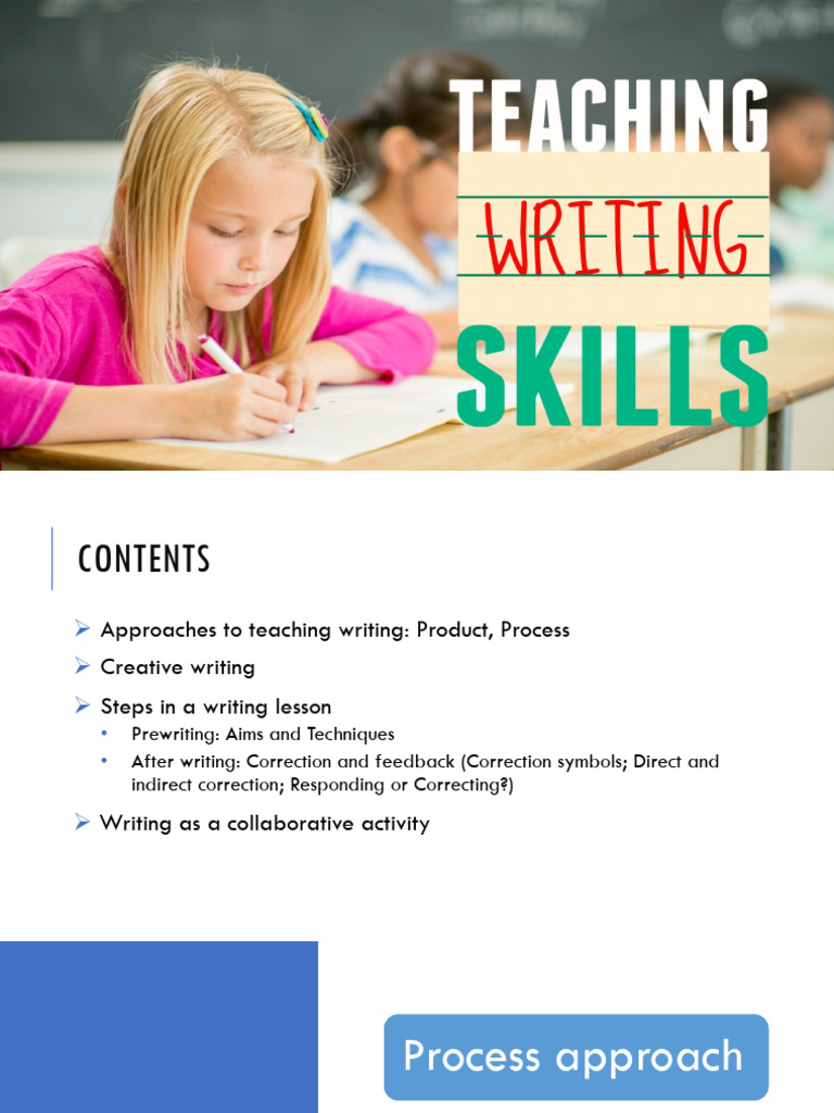 Effective Approaches to Teaching Writing | PDF | Learning | Teachers