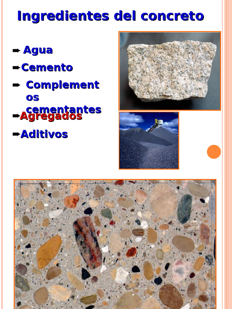 3-Agregados para Concreto | PDF | Hormigón | Roca (geología)