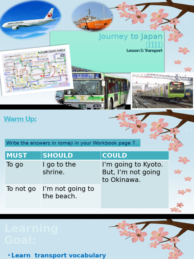 3.3A Lesson 5 - Transport (Sorekara) | PDF | Linguistic Morphology ...