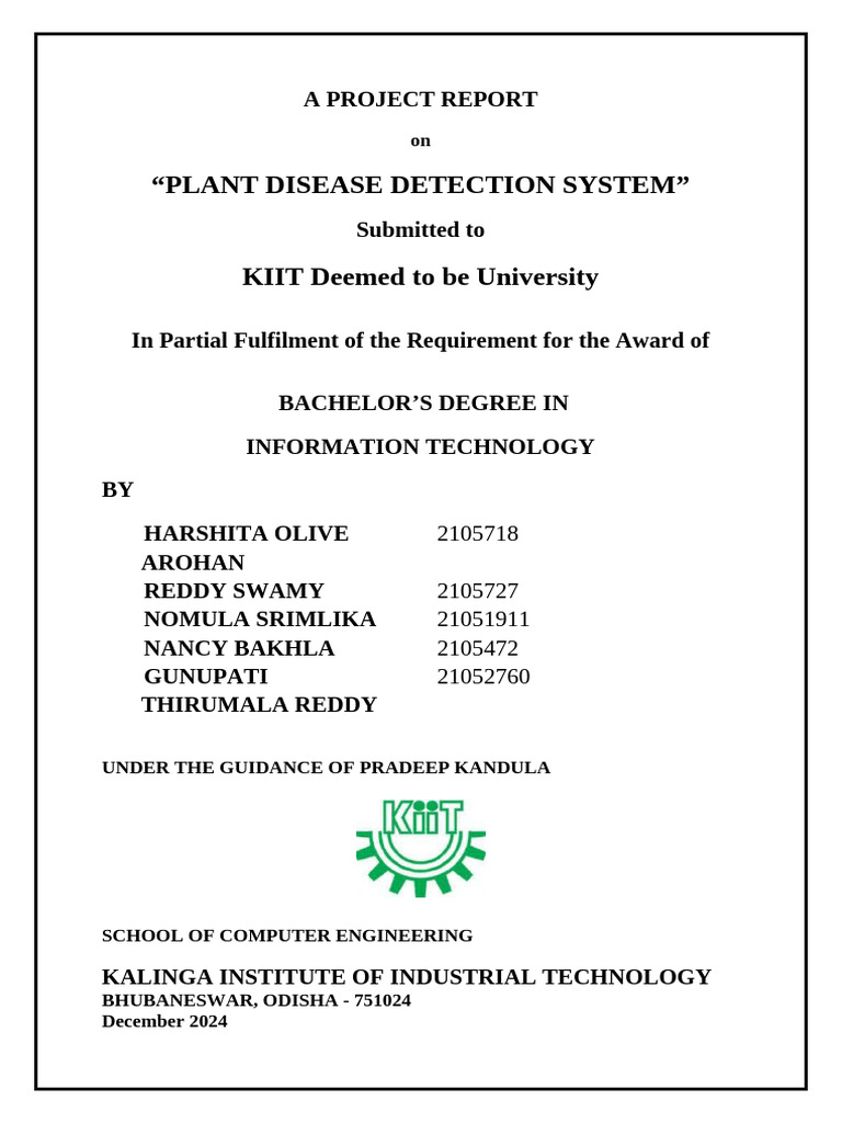 Major Report[1] | PDF | Machine Learning | Deep Learning