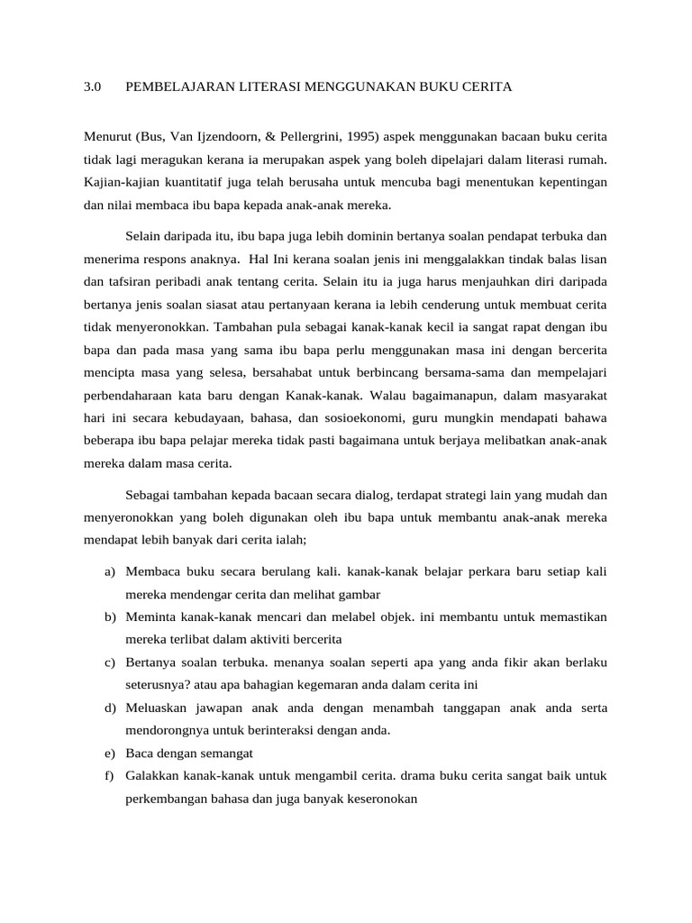 Strategi Literasi Melalui Buku Cerita | PDF