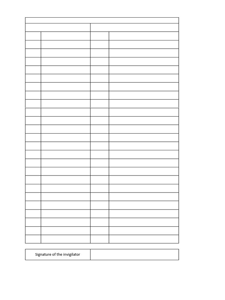 TBSF 2024 Talent Test Answer Sheet | PDF