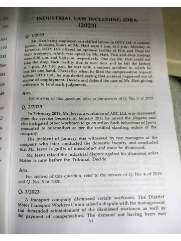 2022-23 pyq (ipr, dpc, industry) | PDF