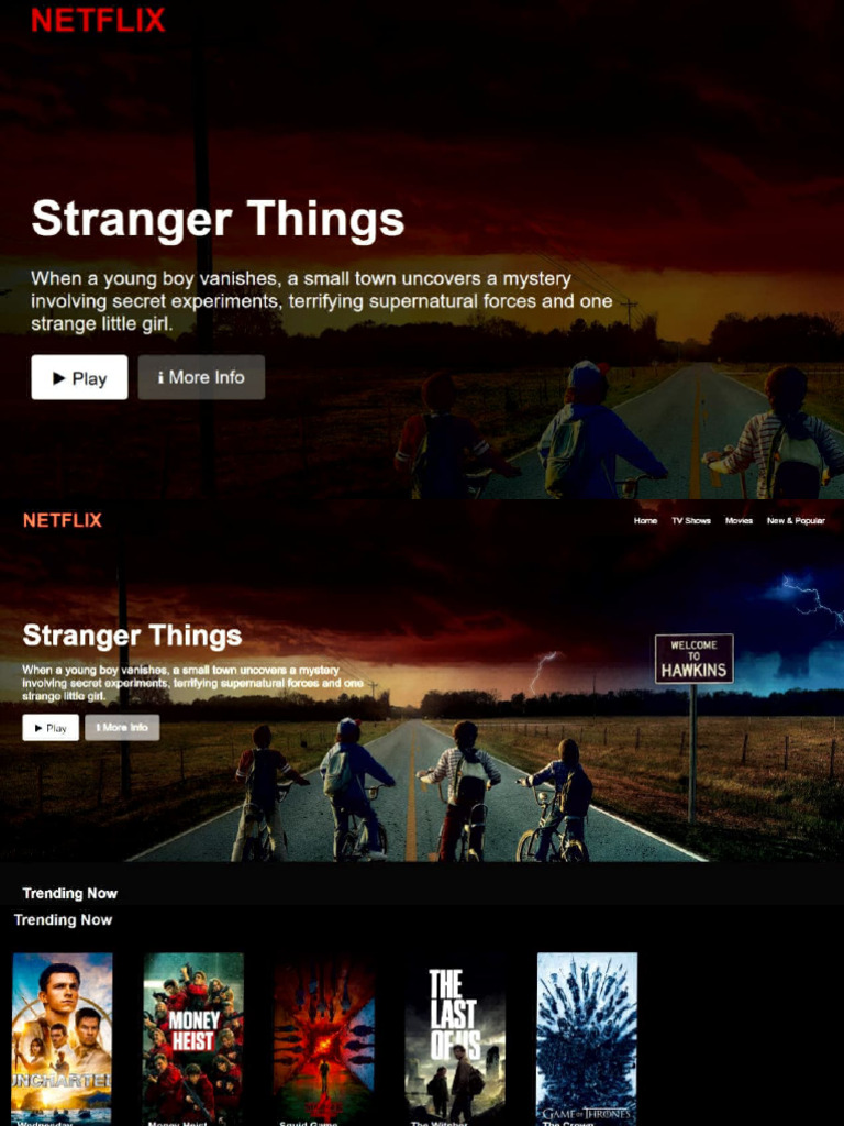 RUNNING CODE NETFLIX CLONE | PDF
