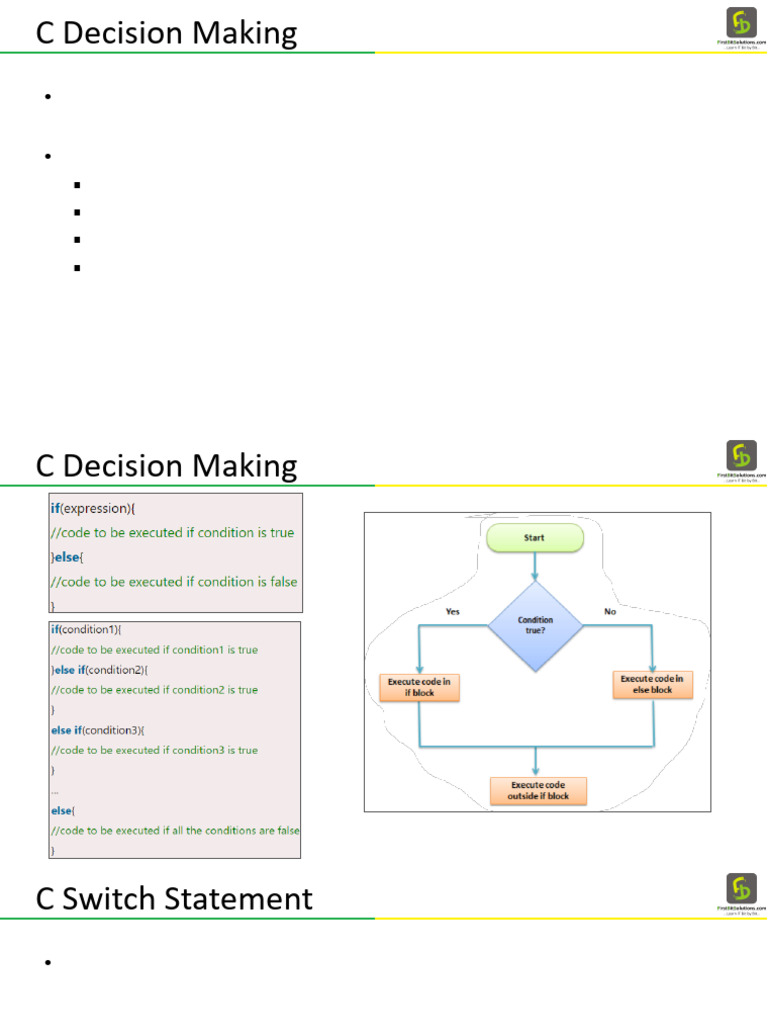 03 C Decision Making Statement | PDF