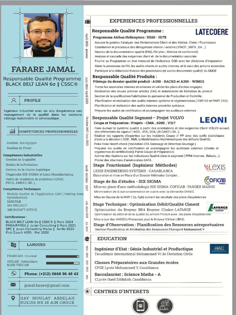 CV Farare Jamal 2024 - Compressed | PDF