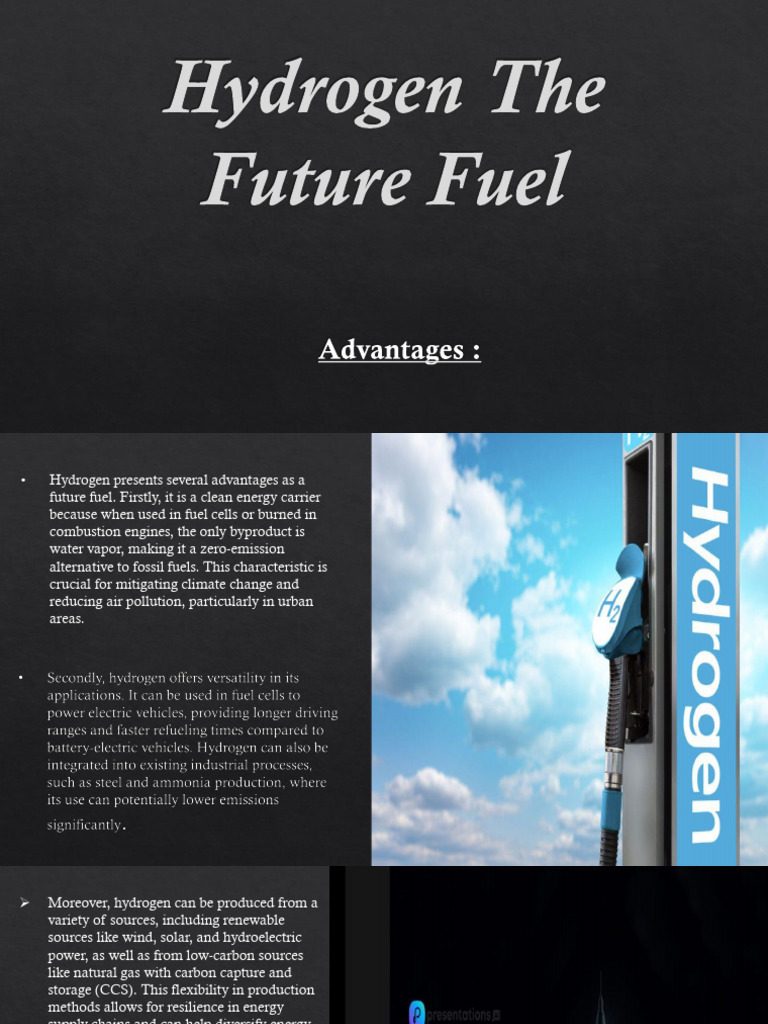 Hydrogen The Future Fuel | PDF