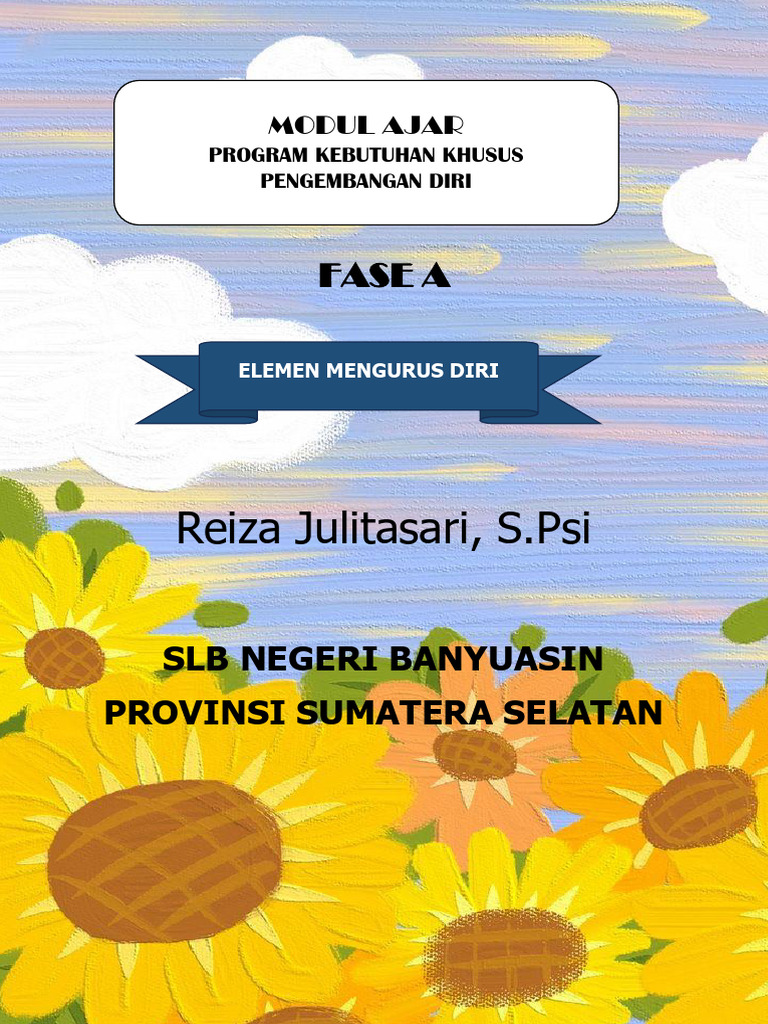 Modul Pengembangan Diri SLB | PDF