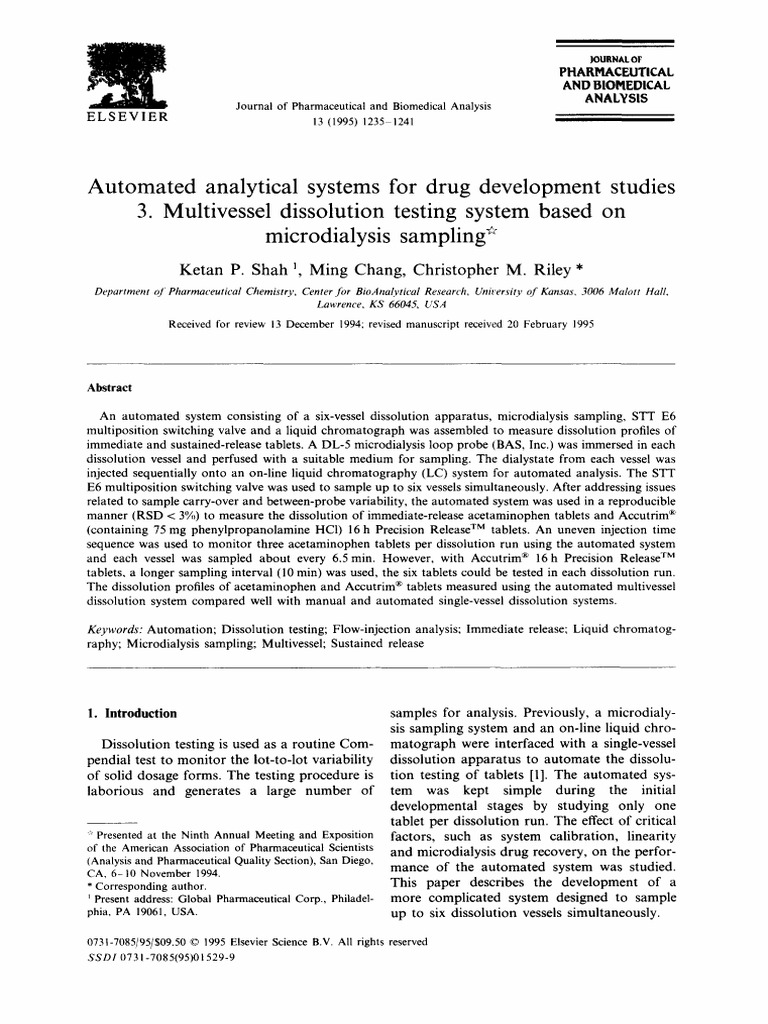 Shah 1995 | PDF | Unit Operations | Separation Processes