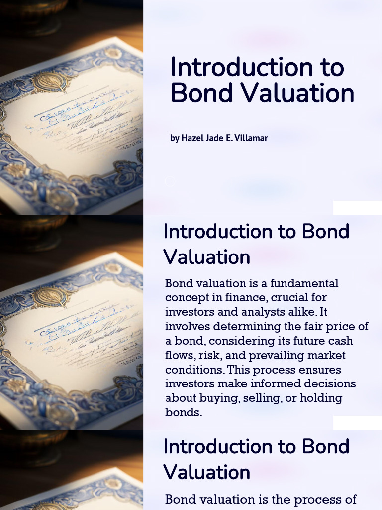 Bond Valuation Fundamentals Explained | PDF | Bonds (Finance) | Yield ...