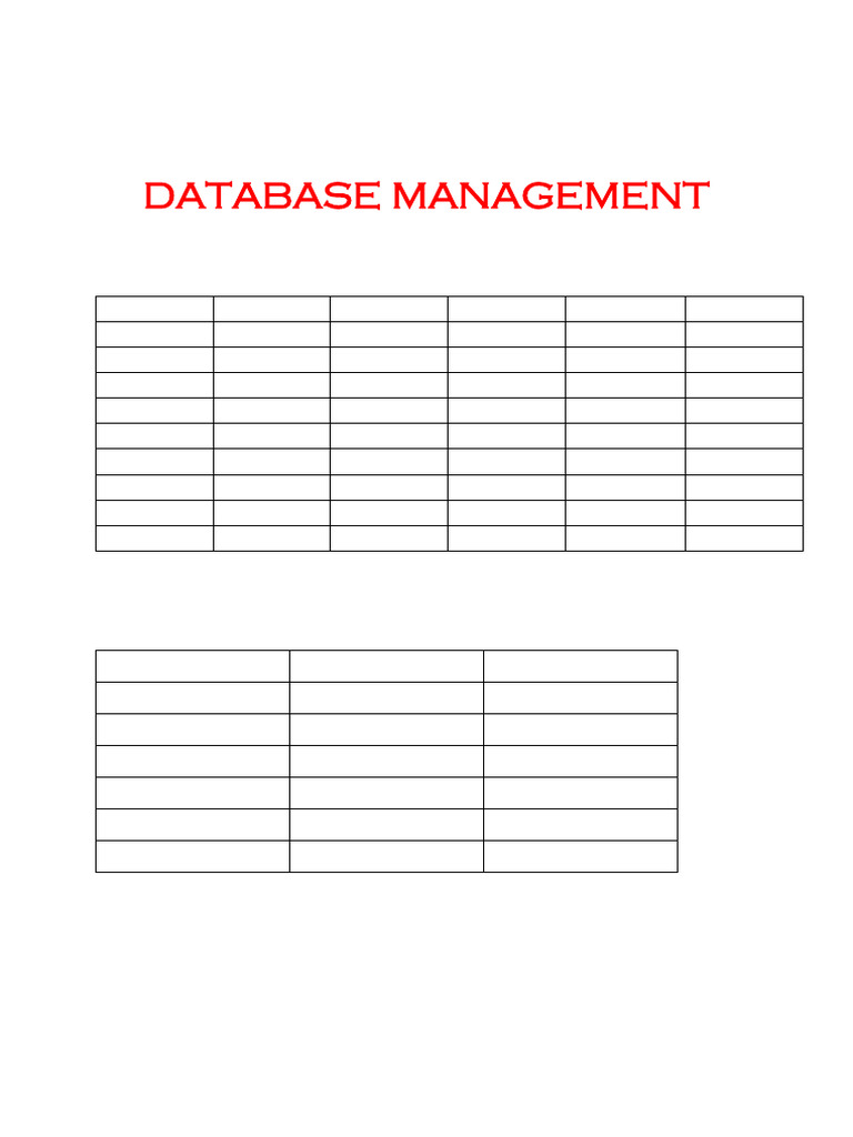 Database Management Class 12 Cbse Computer Science | PDF | Information Retrieval | Computer ...