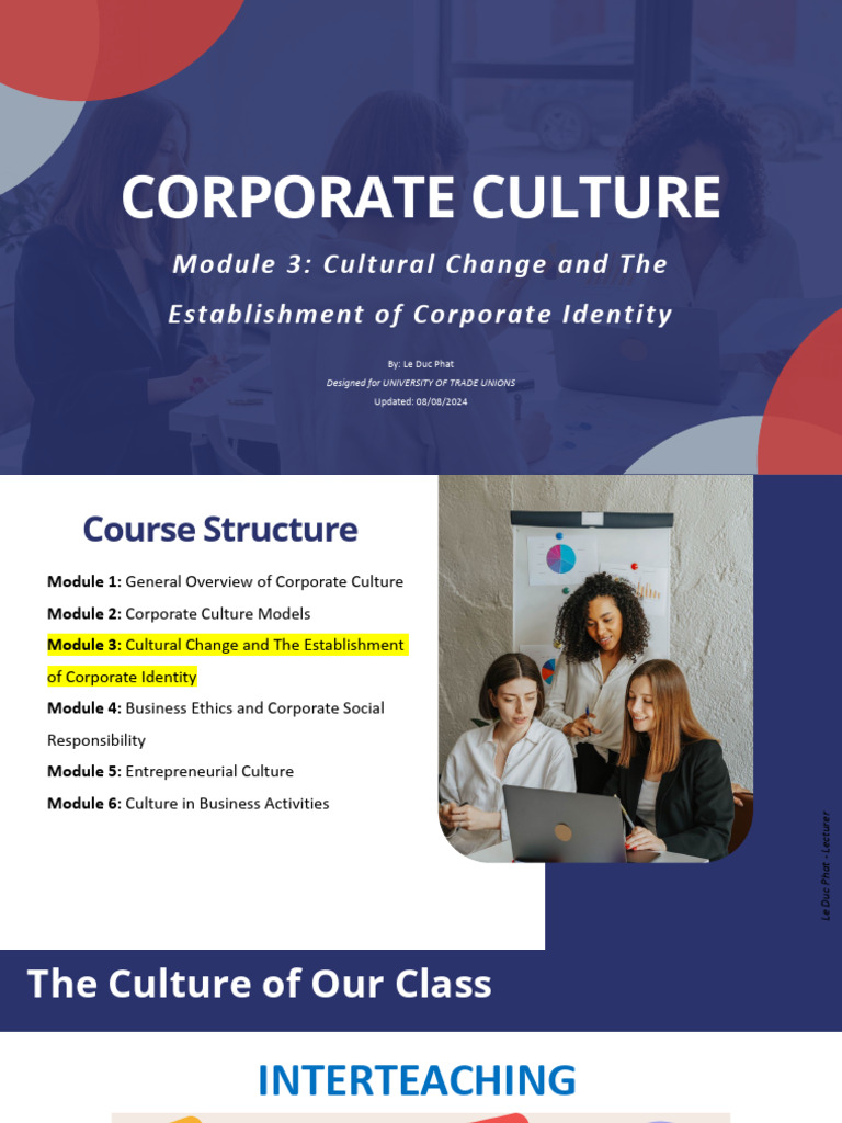 CC - Week 5 | PDF | Organizational Culture | Identity (Social Science)