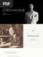 Dior Brand Vision and Strategy Overview | PDF | Fashion