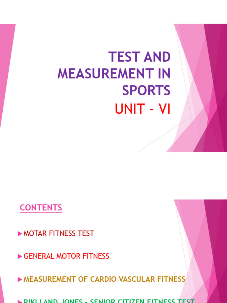 Unit - 6 Test and Measurement | PDF