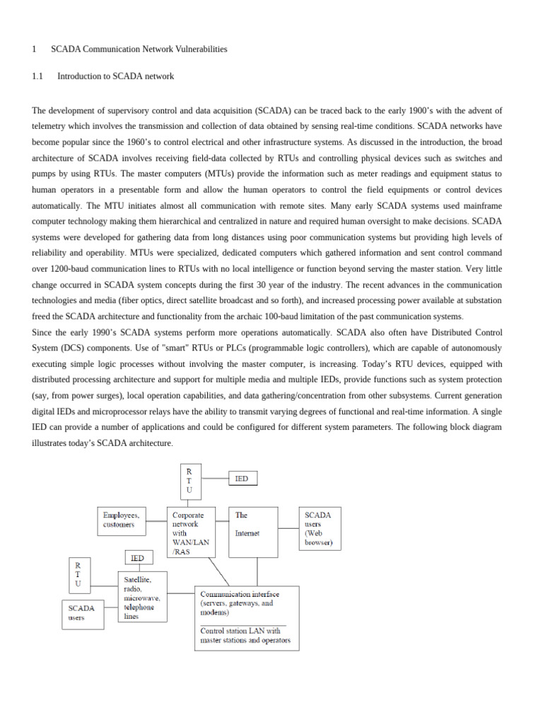SCADA Communication Network Vulnerabilities - v1 - Desktop | PDF | Transport Layer Security | Scada