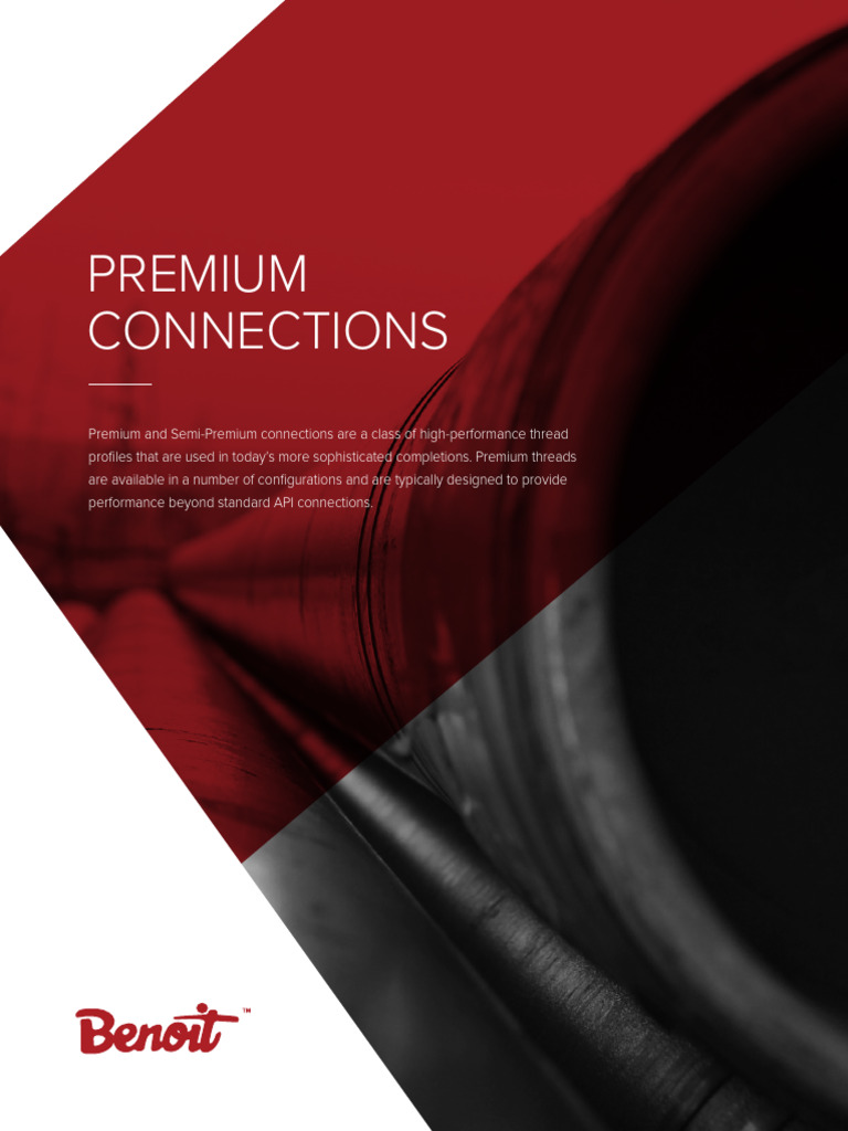 Benoit Premium Connections | PDF | Pipe (Fluid Conveyance) | Mechanical ...