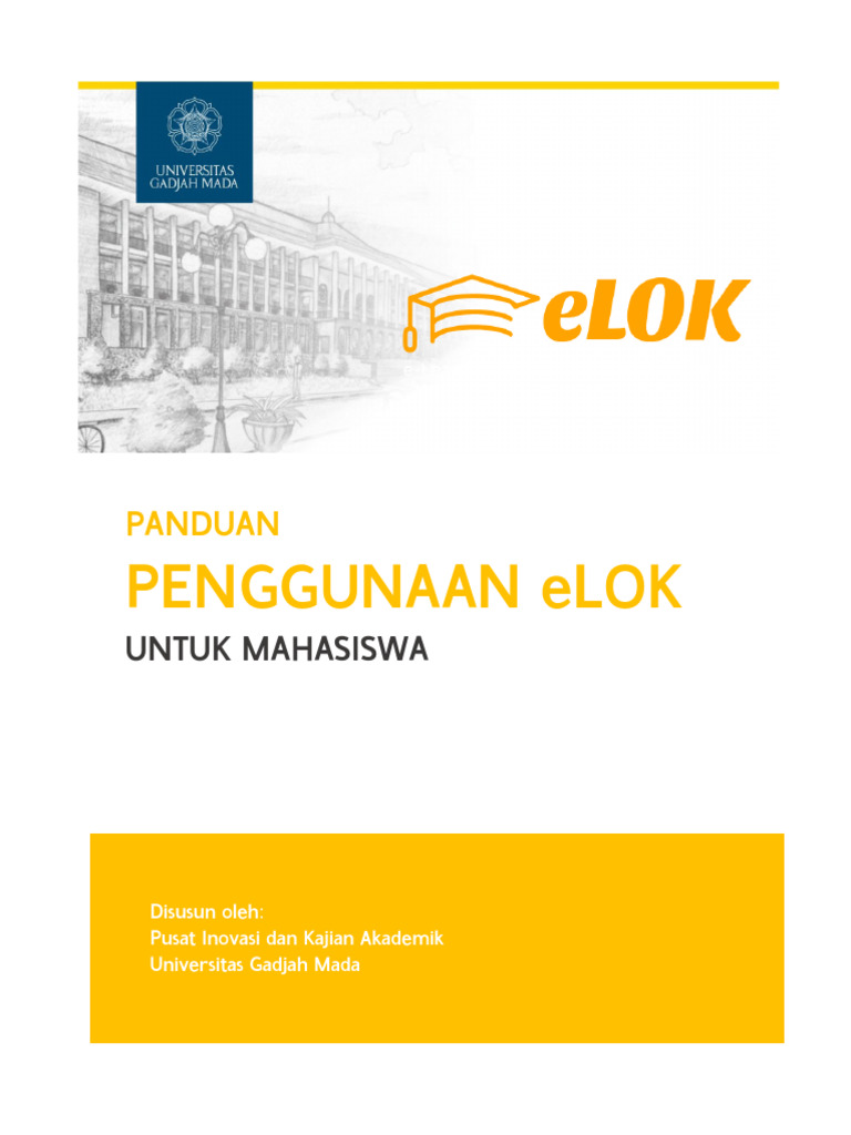 Panduan eLOK Untuk Mahasiswa UGM 2022 | PDF