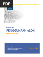 Panduan eLOK untuk Mahasiswa UGM | PDF