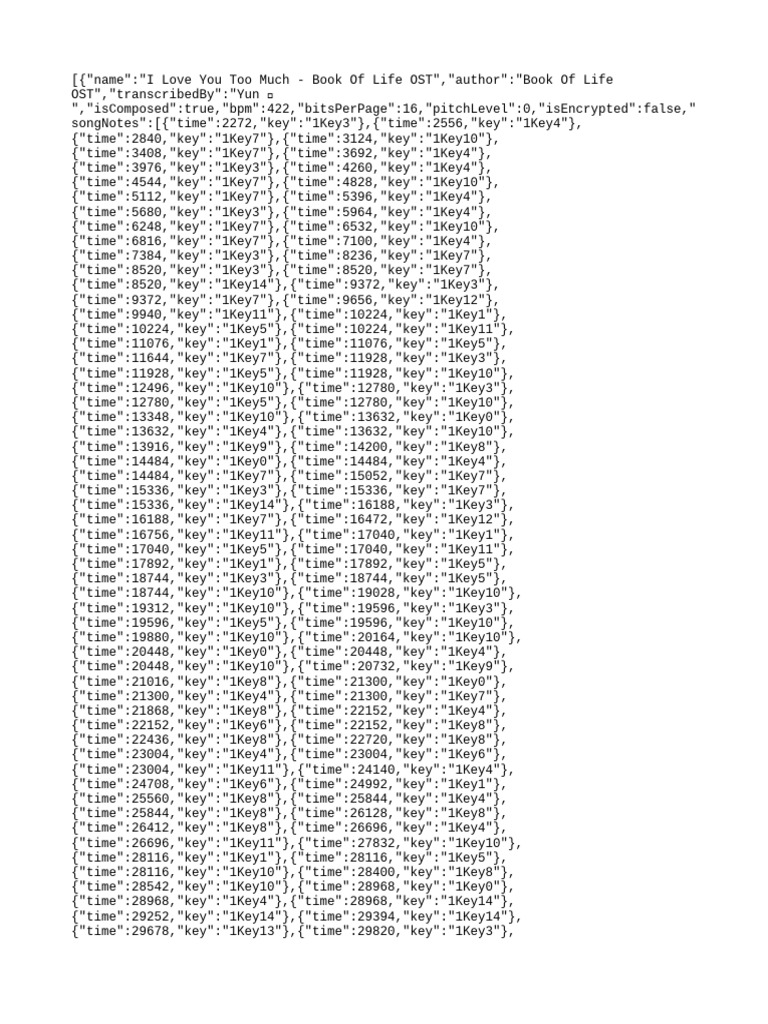 Sky Cotl Music Sheets | PDF