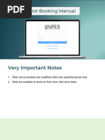 Guide On How To Book Residential Onboarding Programme Slot | PDF | Computer Mediated ...