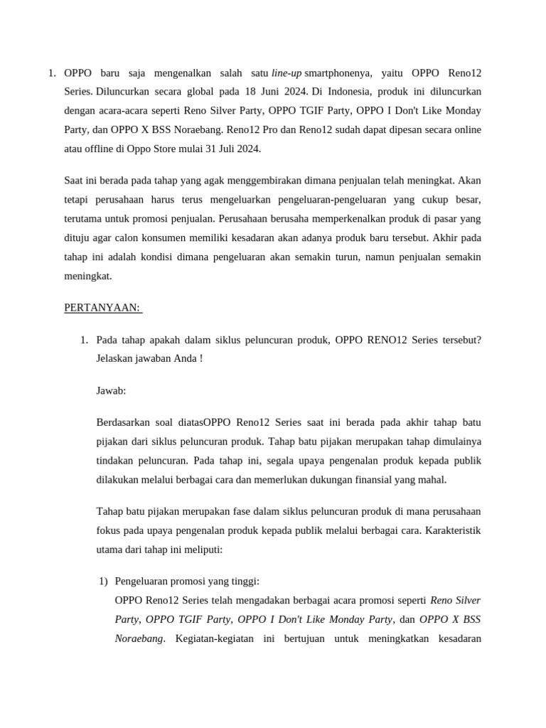TUGAS 3 EKMA 4473 PENGEMBANGAN PRODUK | PDF