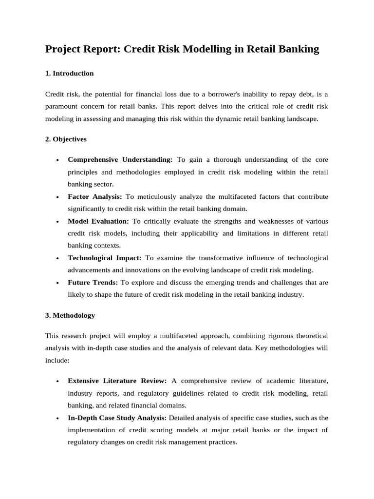 Credit Risk Assessments | PDF | Credit Risk | Risk