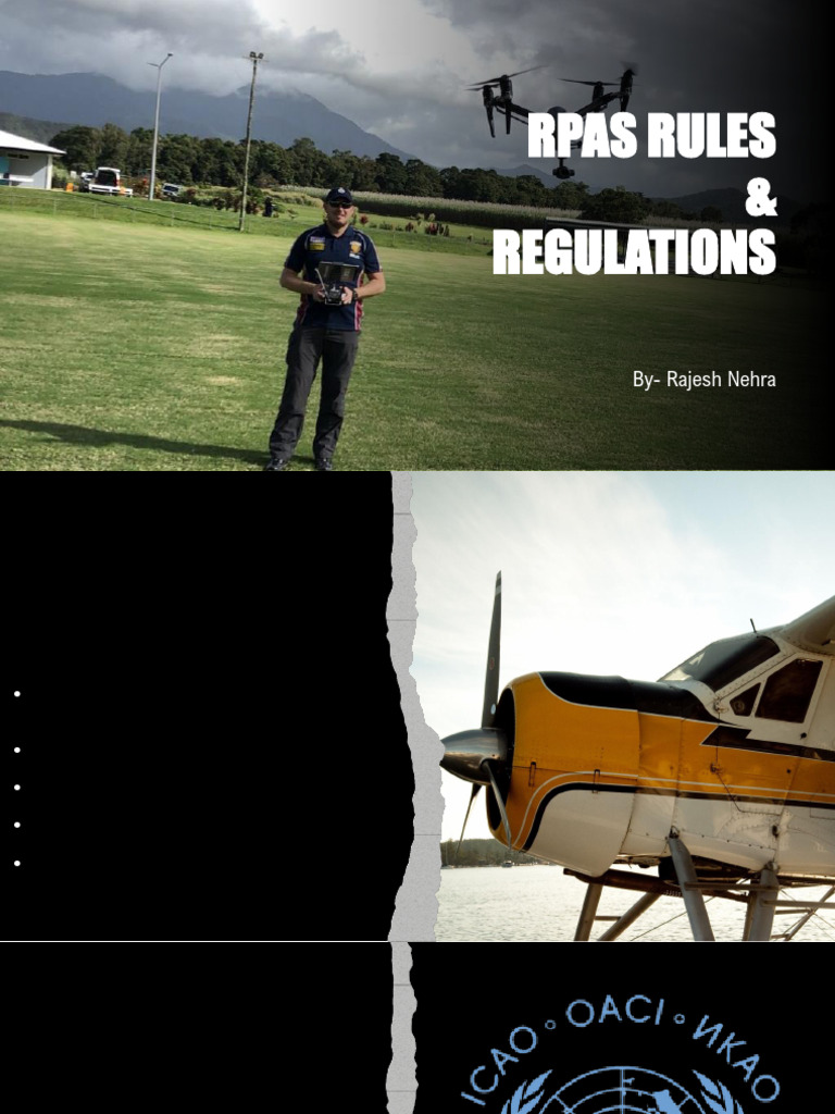 Rpas Rules | PDF | Unmanned Aerial Vehicle | Instrument Flight Rules