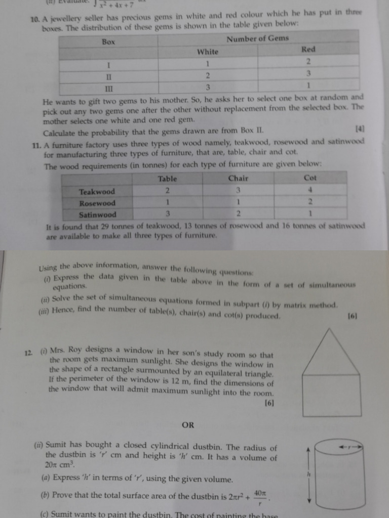 12 Practice Questions 1 | PDF