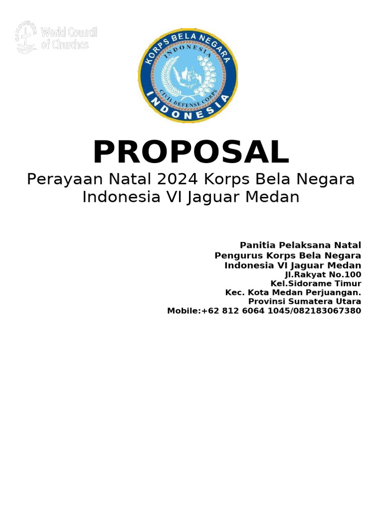 Contoh Proposal Natal | PDF