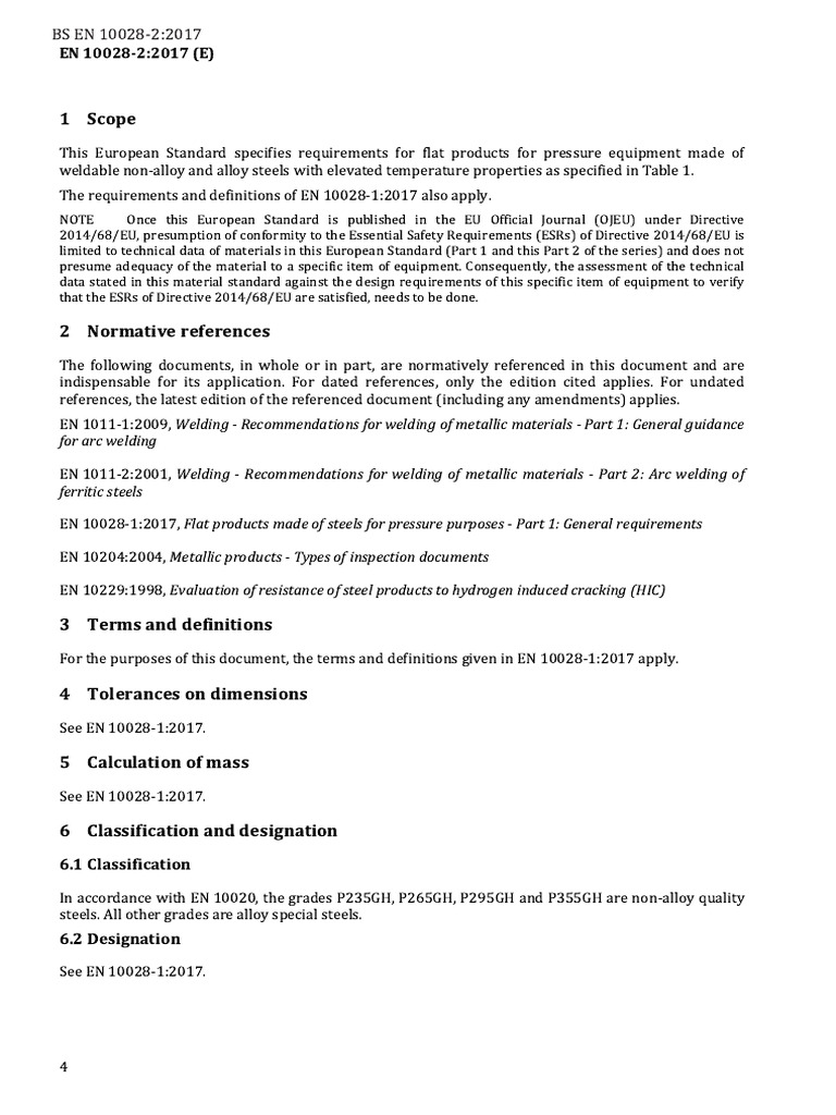 BS EN 10028-2-2017-Page6 | PDF