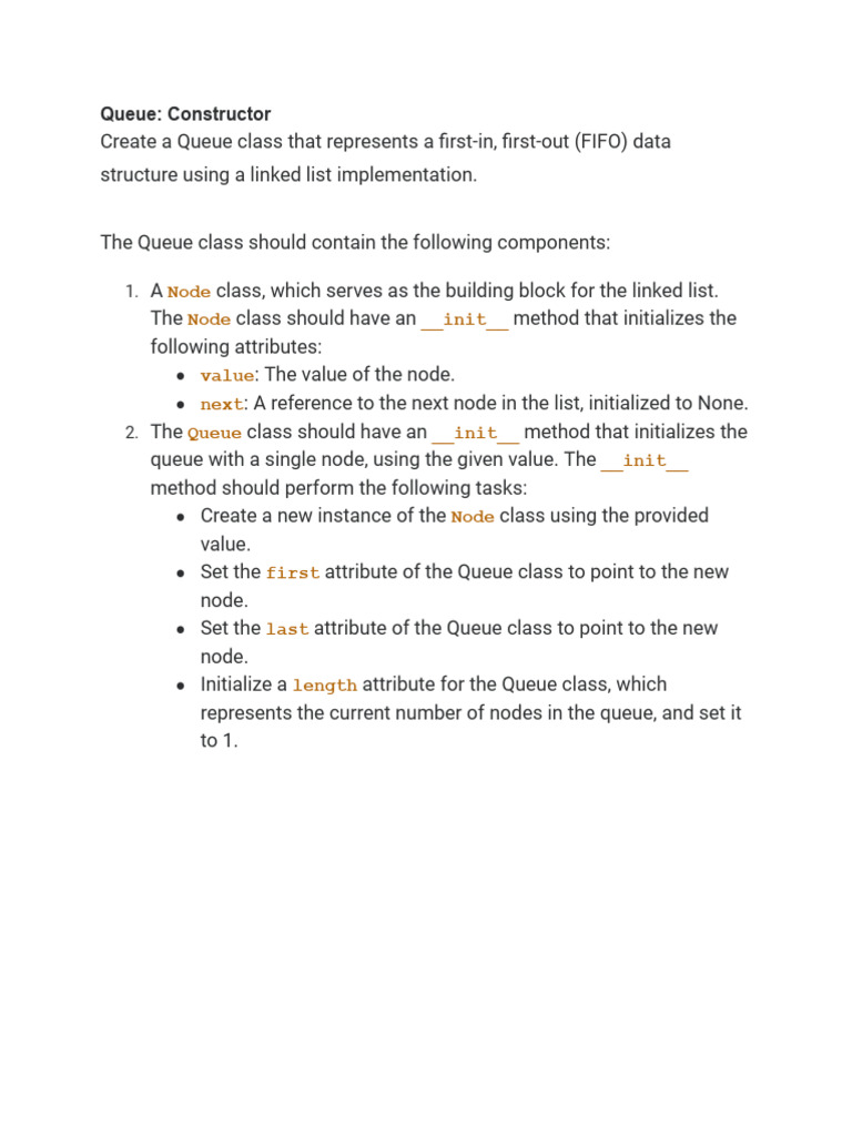 Queue(1) | PDF | Queue (Abstract Data Type) | Programming Paradigms