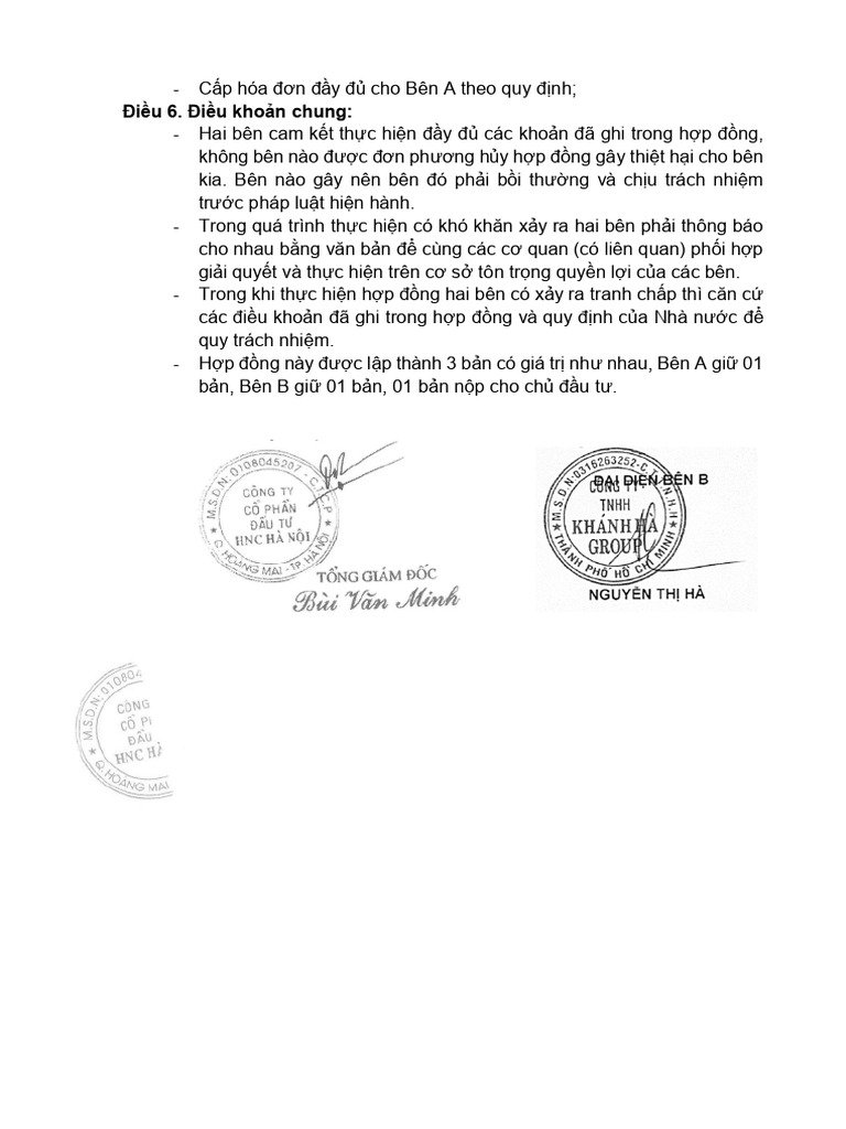 Hop Dong Nguyen Tac Cát, Xi, Thép, G CH Men | PDF