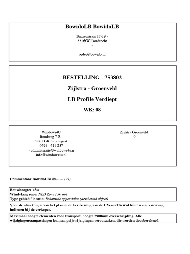 Zijlstra - Groenveld | PDF