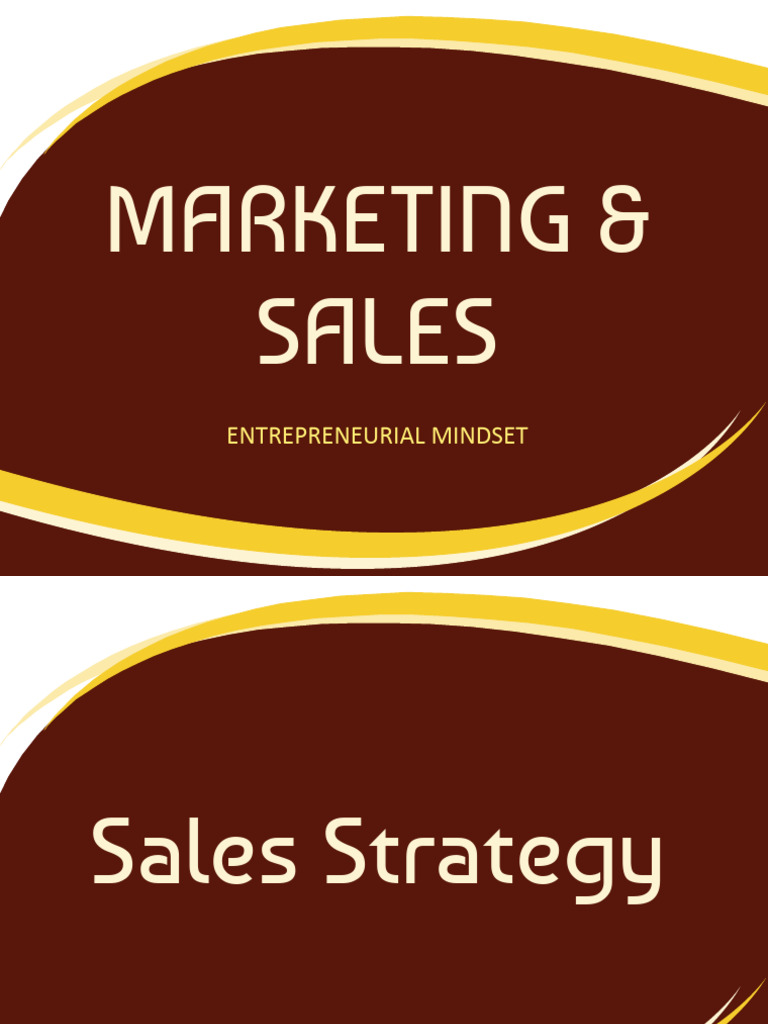 Sales Strategy | PDF | Sales | Marketing