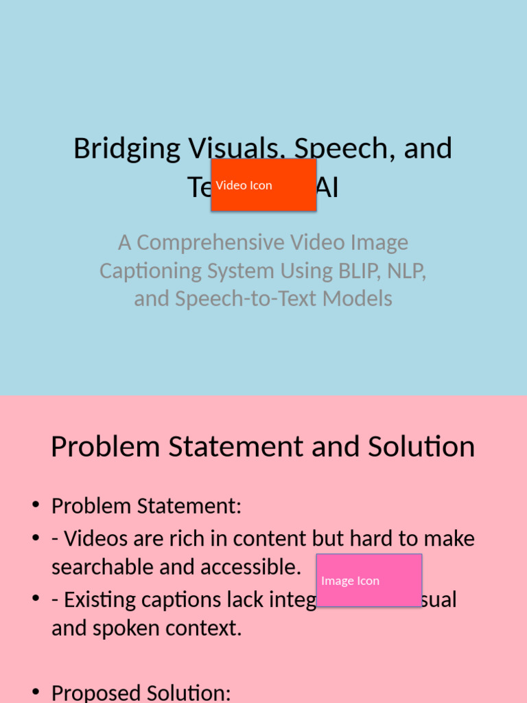 Video Image Captioning Project With BLIP | PDF