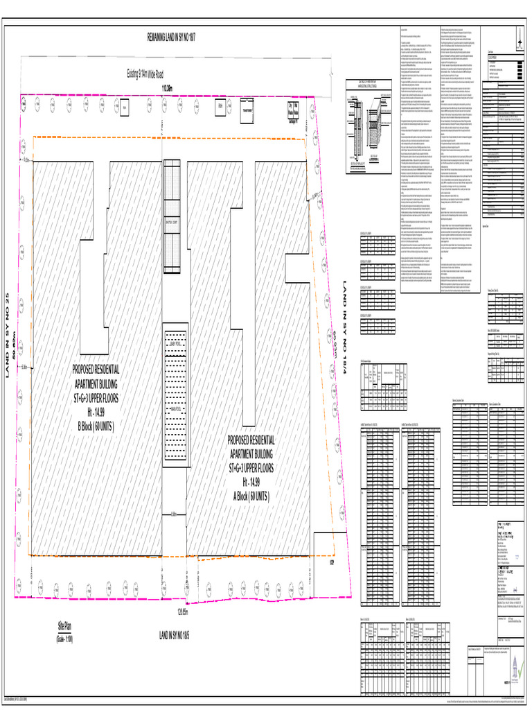 BBMP Sanction Plan | PDF | Fire Safety