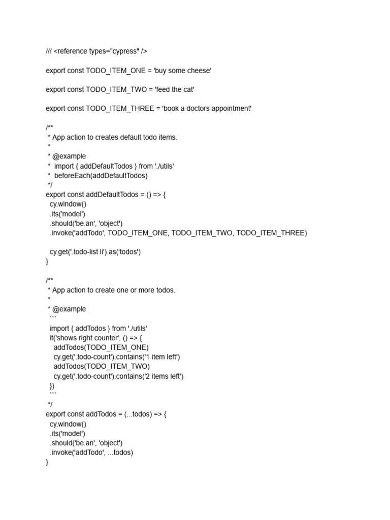 Cypress-Example-Recipes Part 2 | PDF