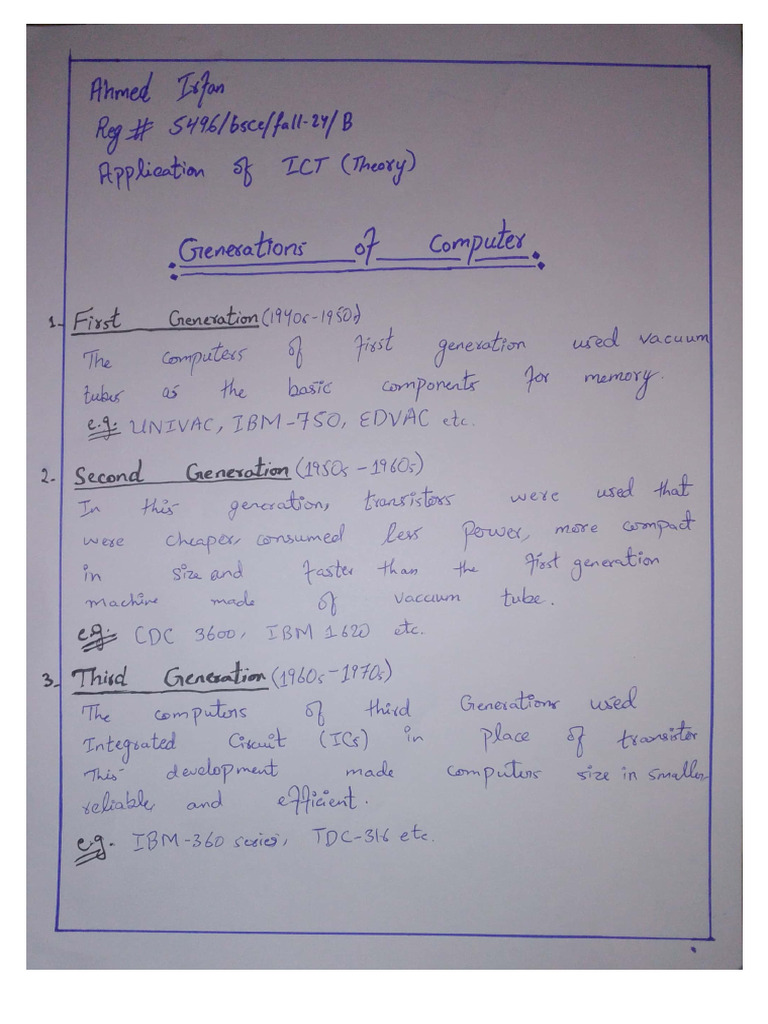 Assignment ICT (1) | PDF