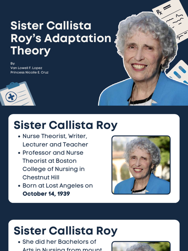 Sr. Callista Roy Theory | PDF | Stimulus (Physiology) | System
