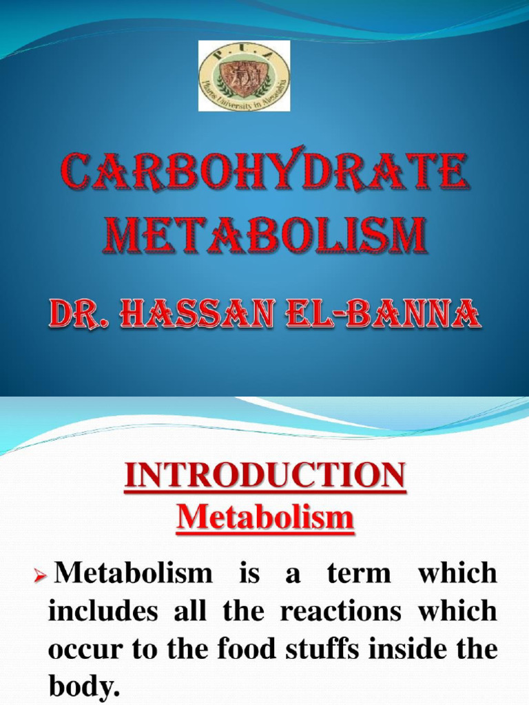 Carb-Metabolism-PPT | PDF