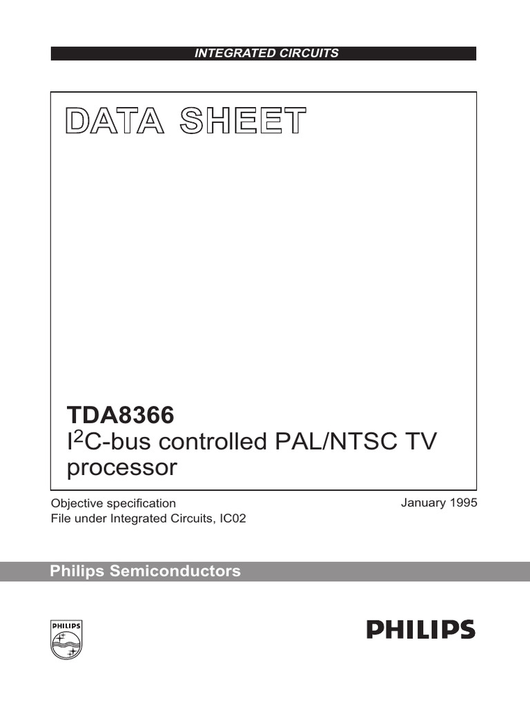 1318-035488-TDA8366-PHILIPS | PDF | Detector (Radio) | Electronic ...