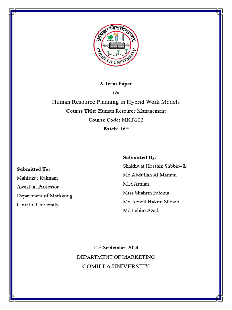 Group 10 Final Term Paper. Wps | PDF | Computer Security | Security