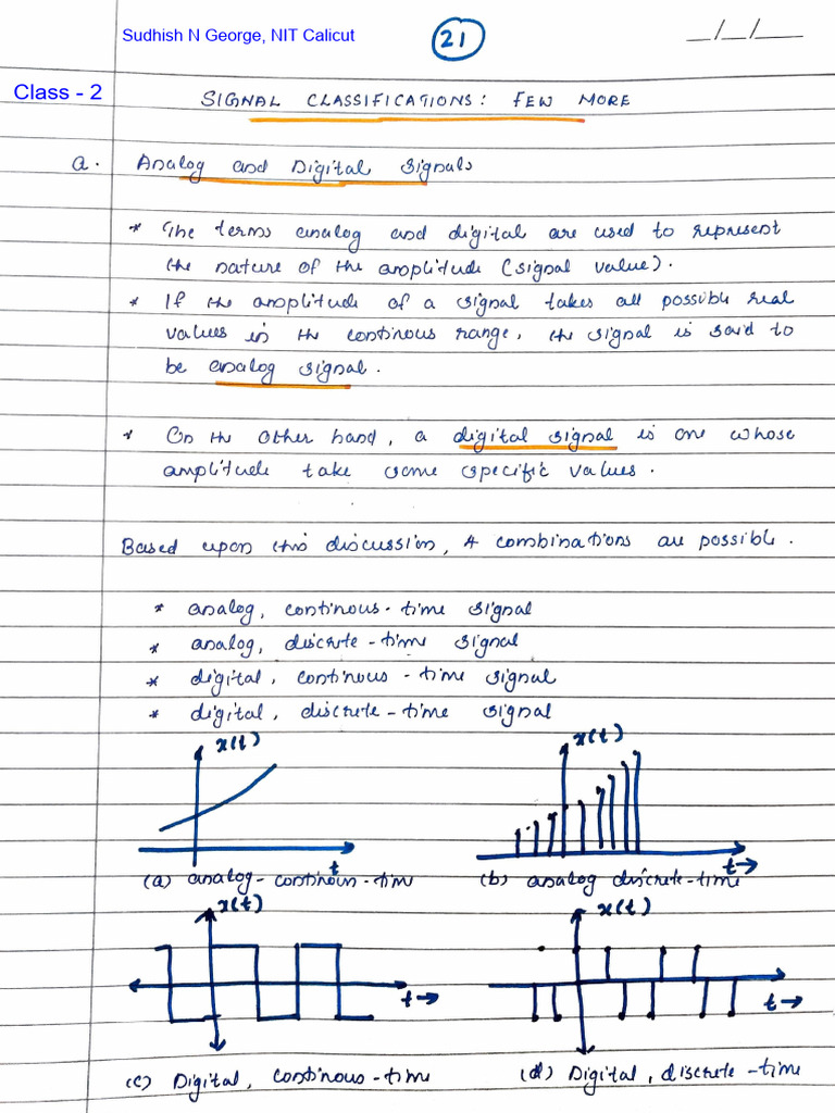 02-Operations On Signals | PDF