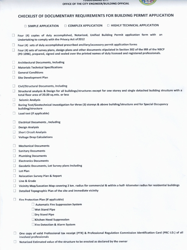 2-CHECKLIST PAGE 1 DULO | PDF