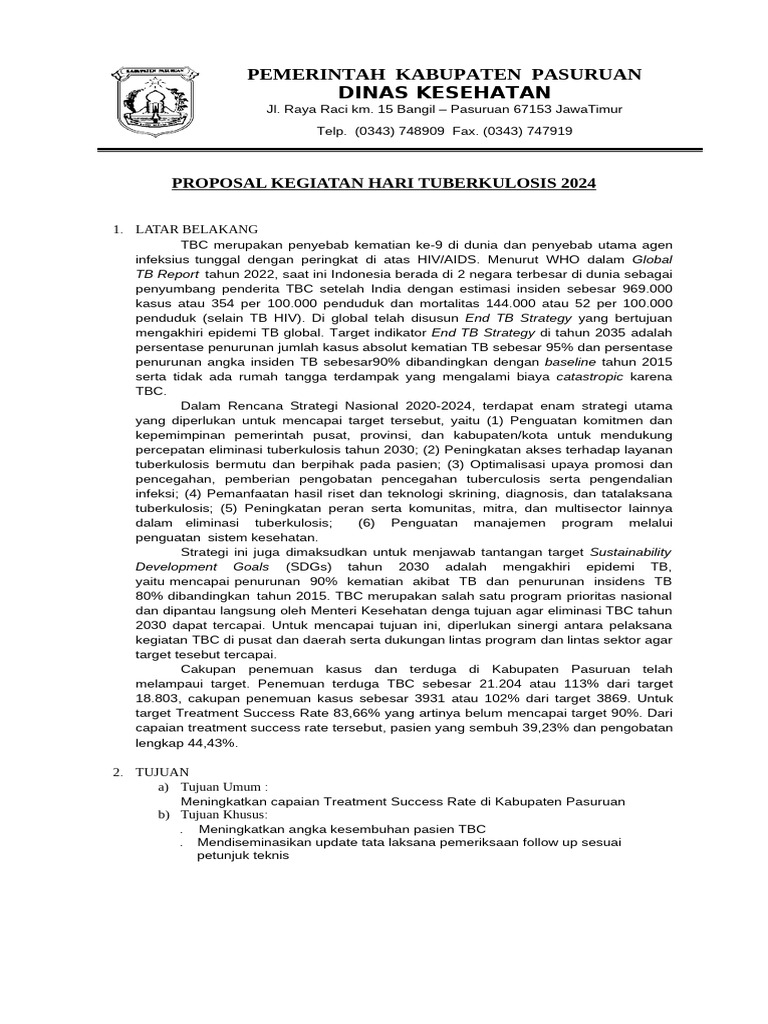 PROPOSAL Pak Bandang 06 Nov 2024 | PDF