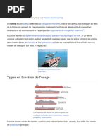 Liste Des Types de Navires | PDF | Transport fluvial et maritime ...