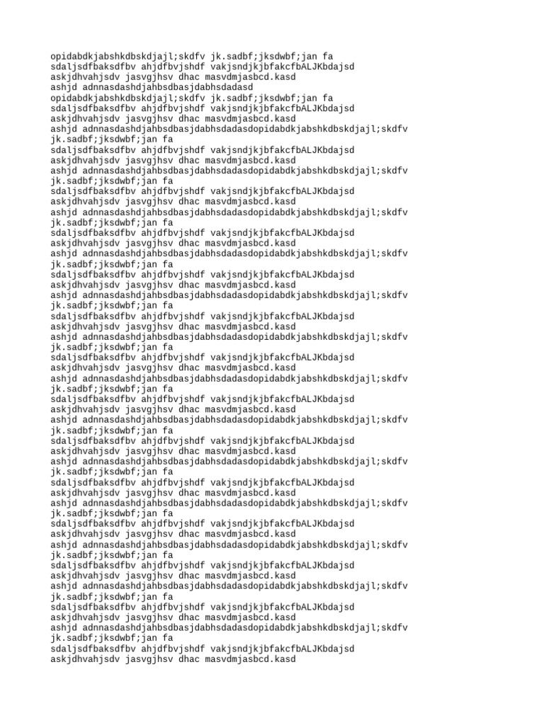 Placeholder Text Analysis | PDF
