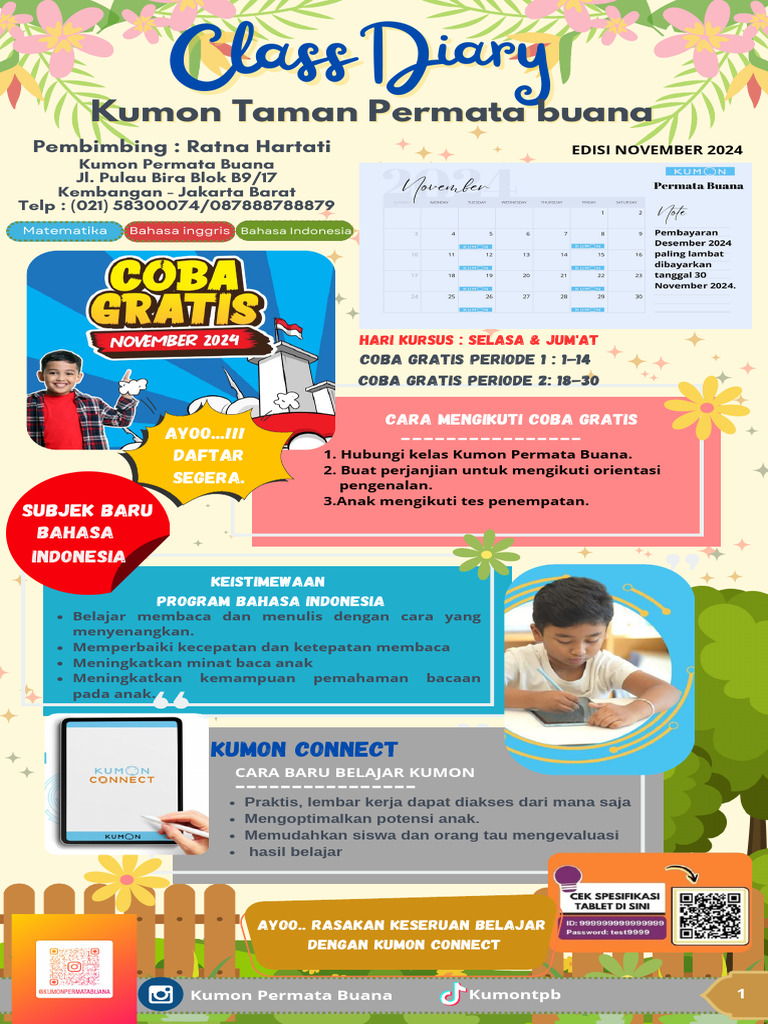 Class Diarry Nov24 TPB | PDF
